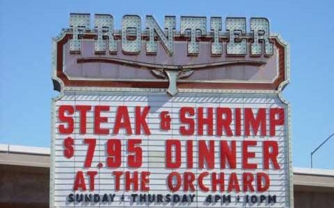 The Frontier Hotel & Casino | The Neon Museum Las Vegas